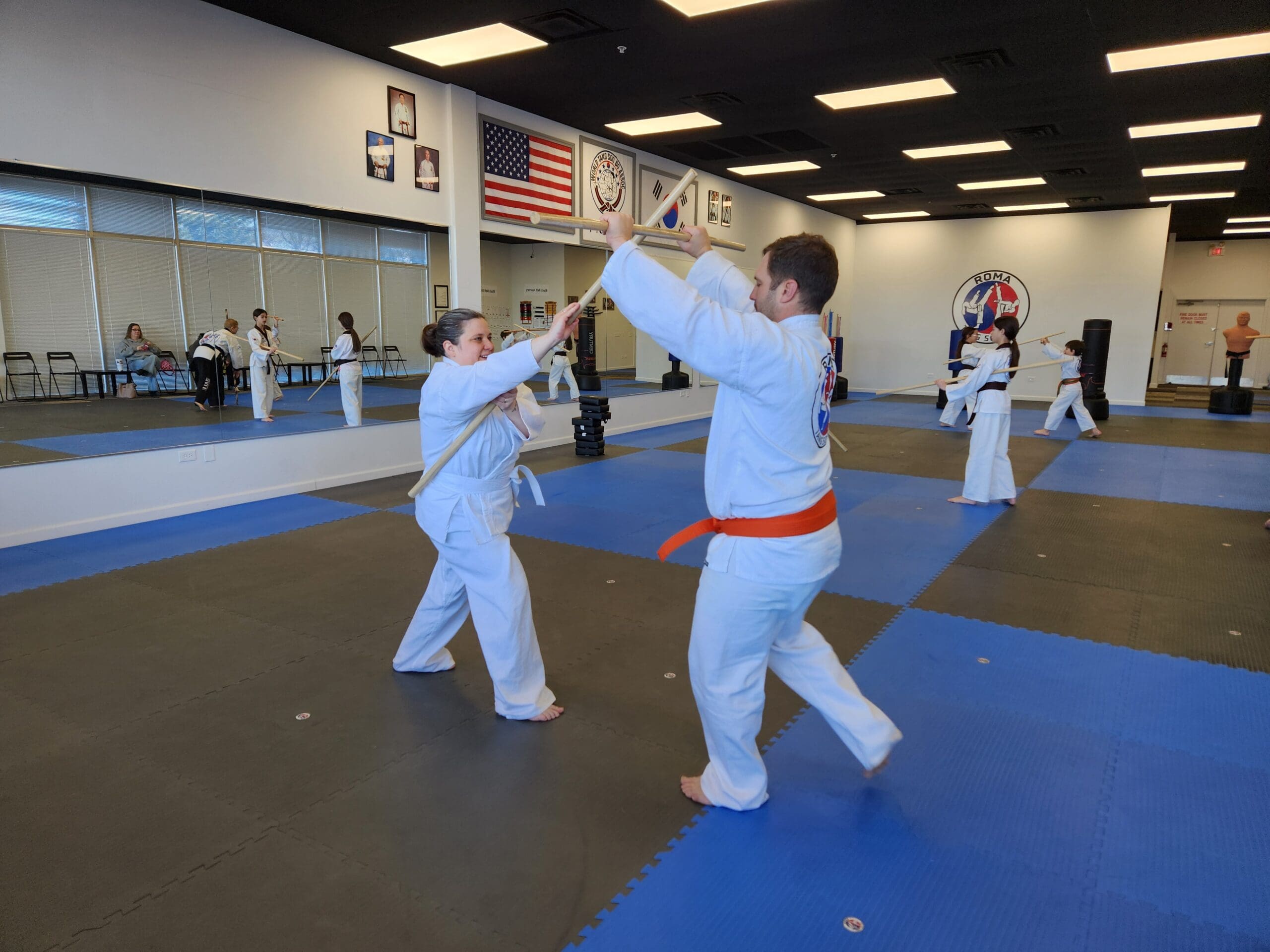 Adult Karate Classes Near Me in Hanover Park | ROMA Tang Soo Do
